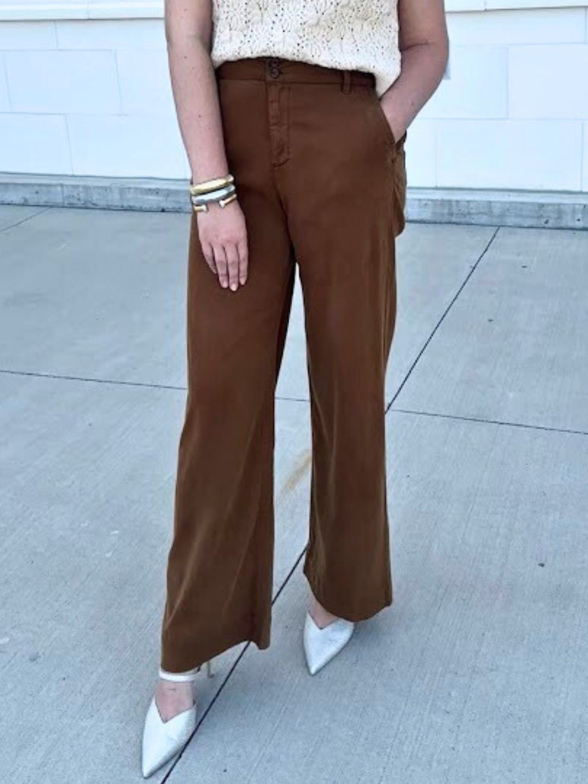 Bella Dahl Sydney Pant in Twilight Gold