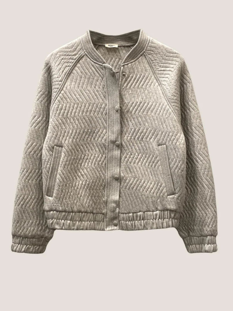 Dylan Geometric Hannah Jacket in Heather