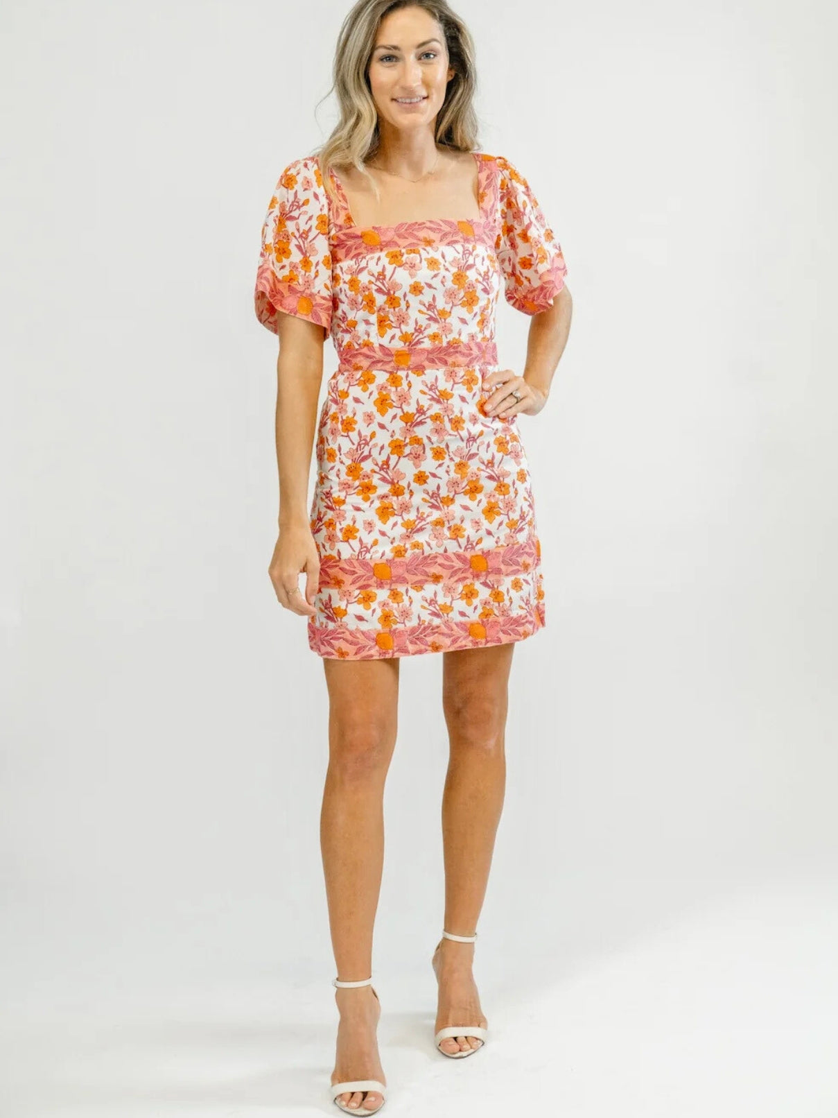 Victoria Dunn Darby Dress in Saffron