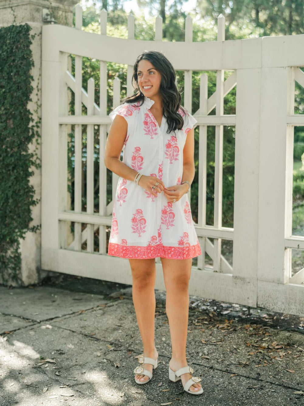 Victoria Dunn Lucia Dress in Honeysuckle