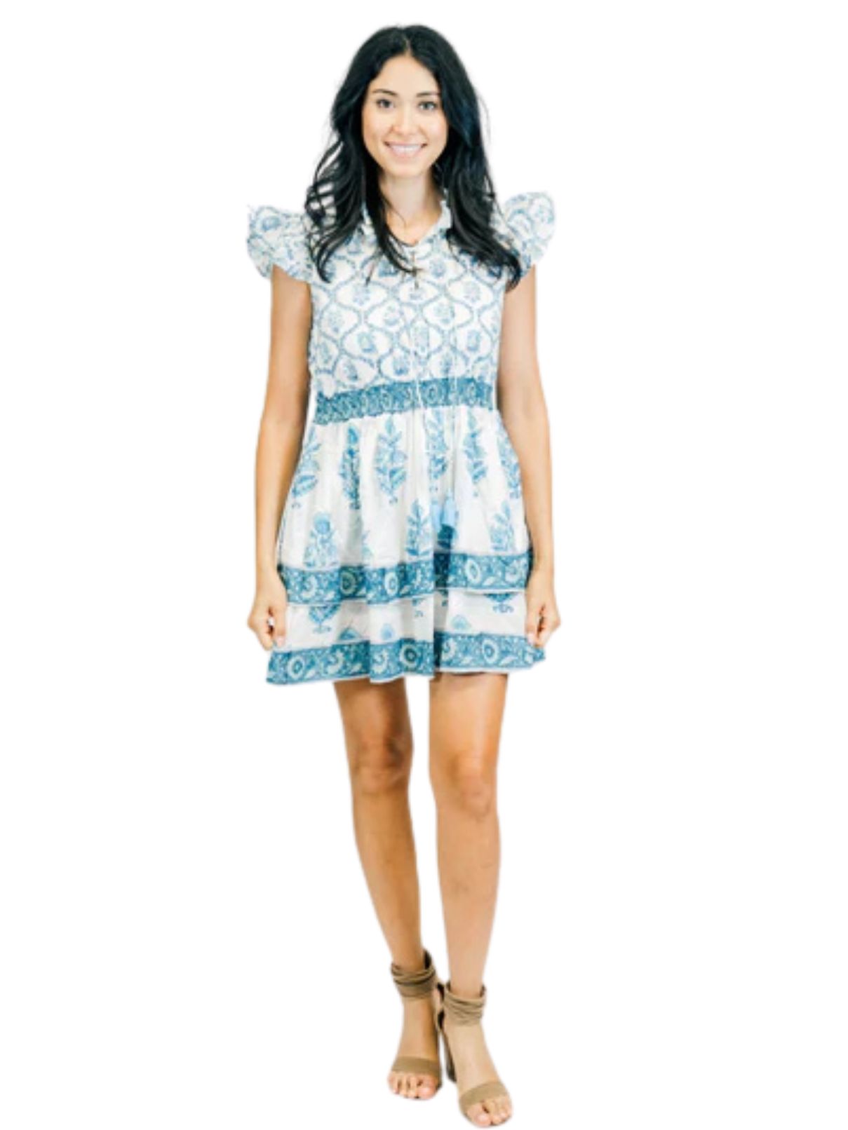 Victoria Dunn Stella Dress in Primrose